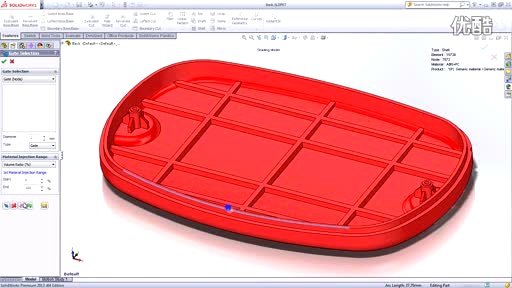 SolidWorks Plastics塑料设计 模流分析