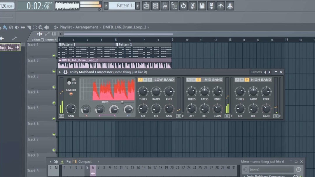 23.FL自带多段压缩效果