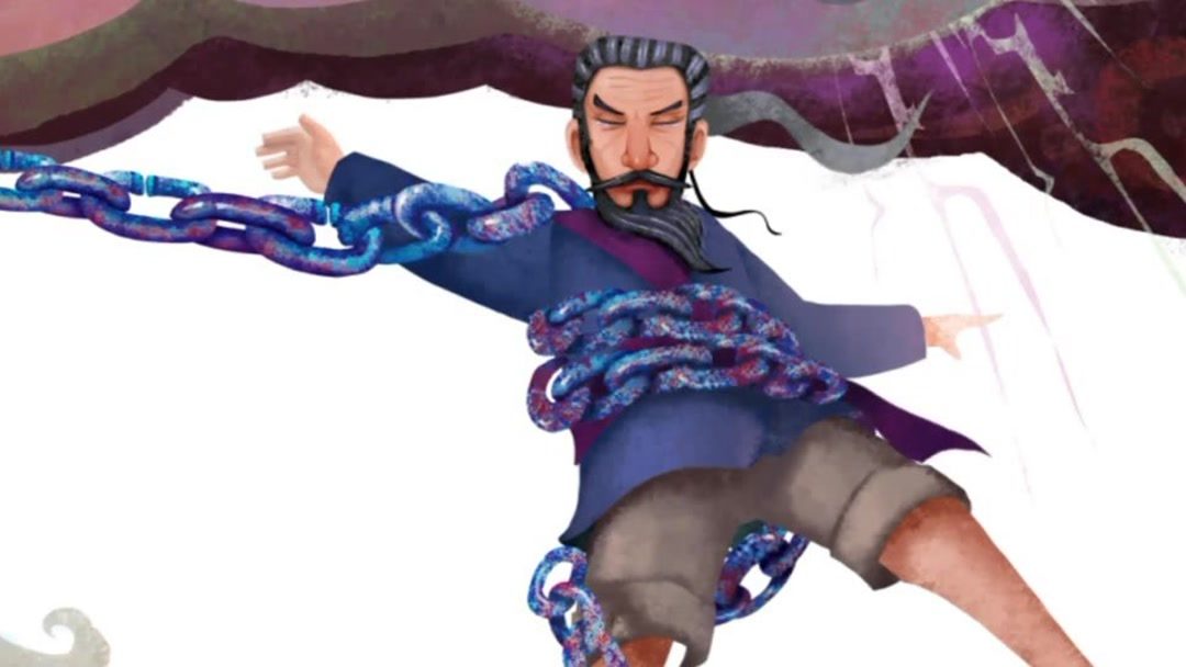 蓝迪中国传统文化-神话故事 51 大禹治水