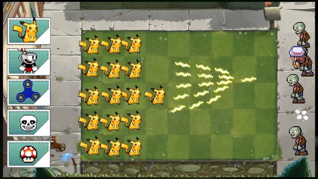 皮卡丘僵尸大作战