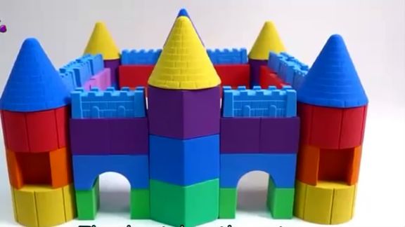 魔力太空沙DIY俄罗斯城堡