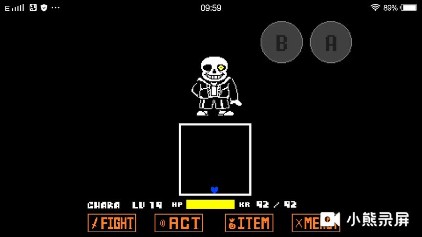 在Sans模拟器中打Sans!