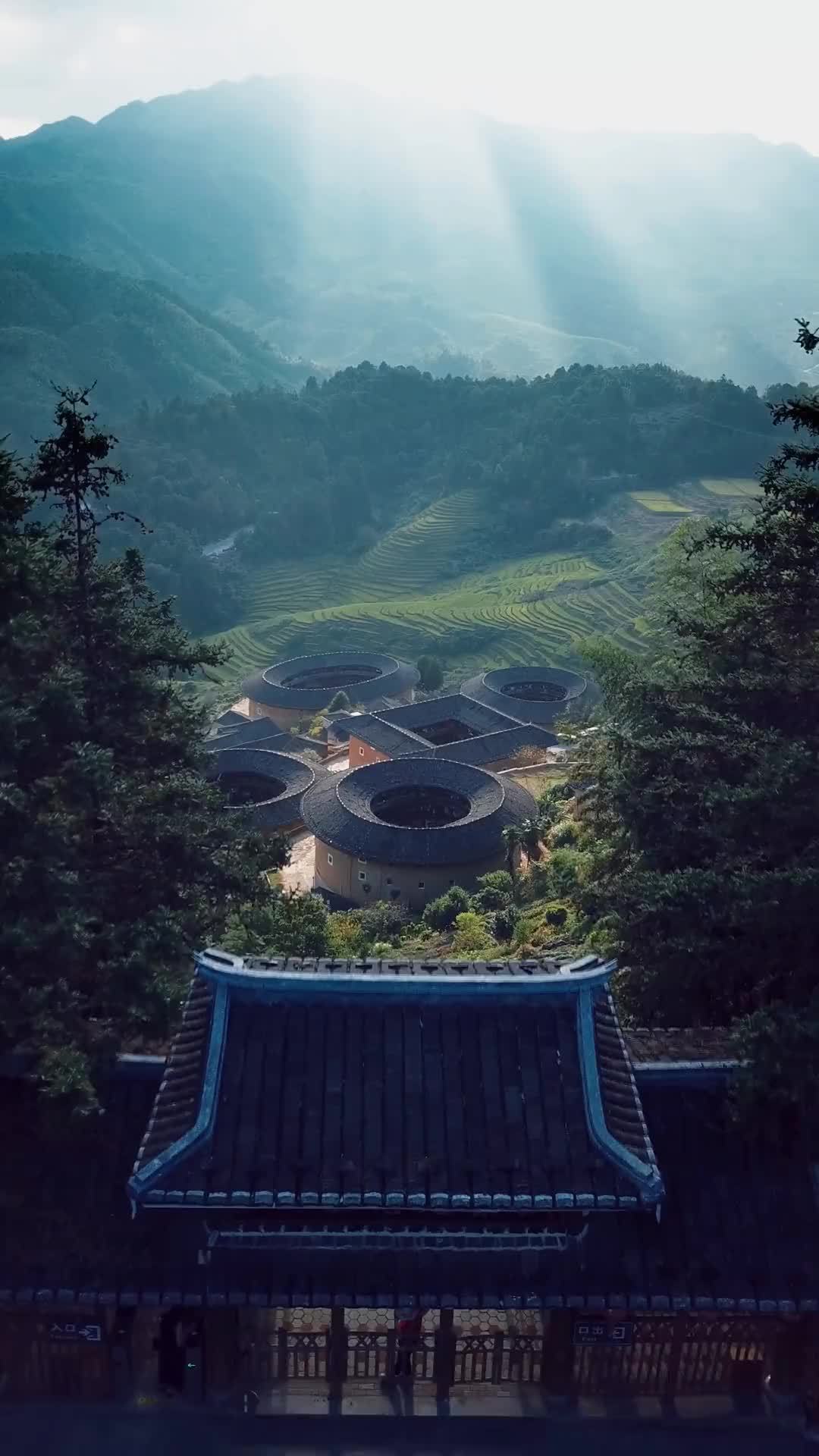 客家人聚族而居的堡垒式住宅,世界文化遗产