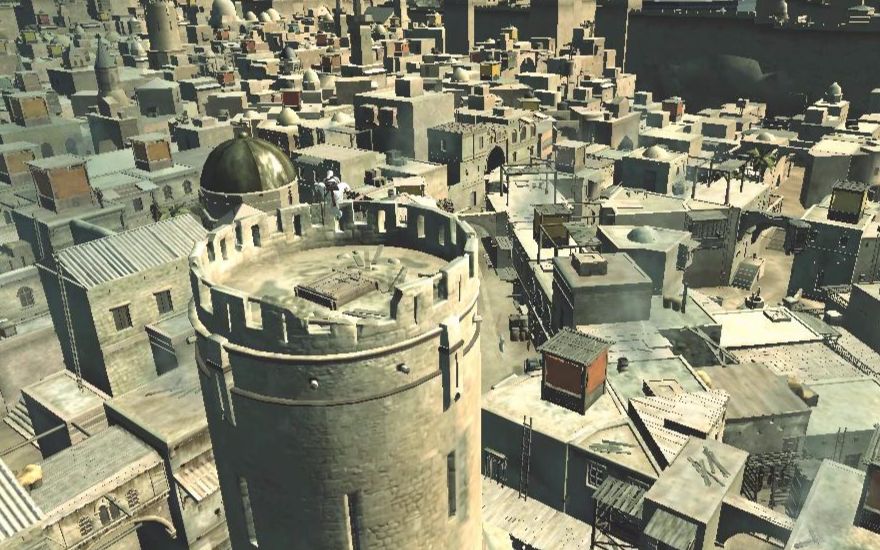 【被油炸的奥特曼动作档 】刺客信条1 第十一期 古代的城镇真是小