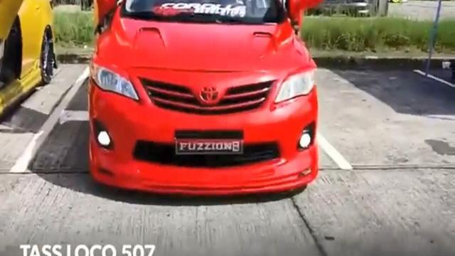 实拍丰田卡罗拉重度改装案例