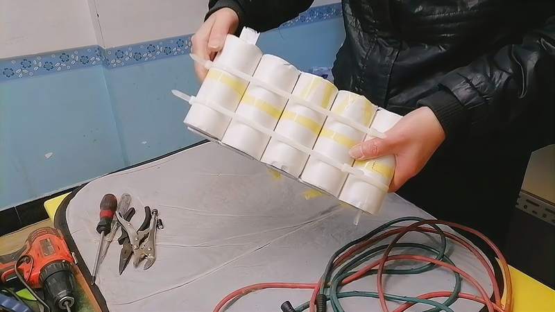 不用电瓶,不用电池,制作汽车应急启动电源