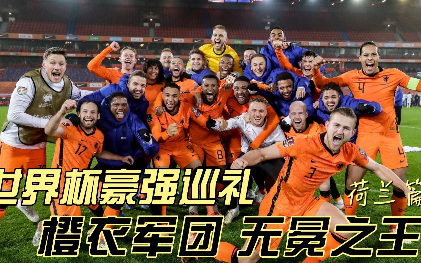 橙衣军团,无冕之王丨卡塔尔世界杯豪强巡礼之荷兰篇