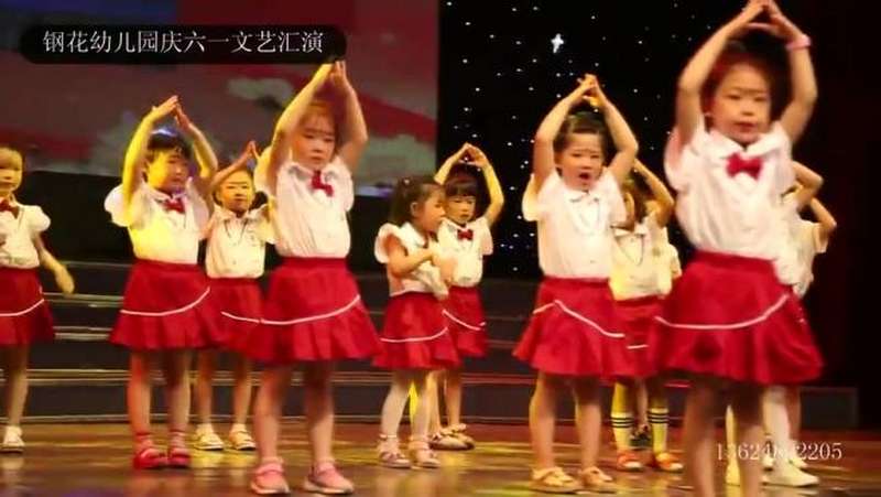 手语操《国家》钢花幼儿园大一班