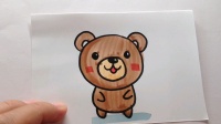 简笔画.可爱的小熊熊