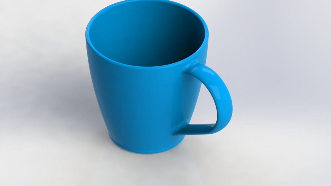 亦明图记:SolidWorks建模,水杯,绘制十分简单,动手练习一下吧