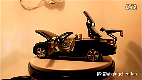 BMW 3er Carbio 宝马335I 硬顶敞篷汽车模型声光化改装