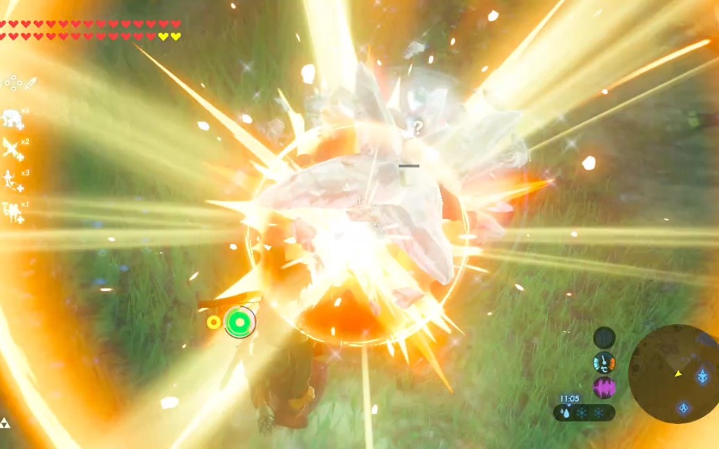 《塞尔达荒野之息》飞去卡月步的位置