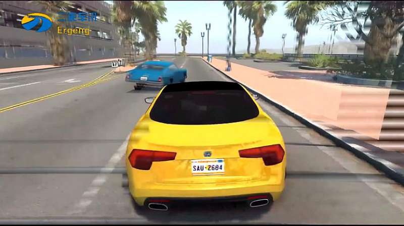 真实模拟汽车超速行驶却遭遇撞击全过程