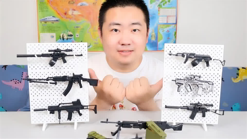 29.9元买八盒4D枪模,分分钟拼完