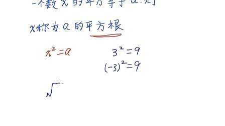 言中老师 -实数-平方根 人教版七年级数学下学期