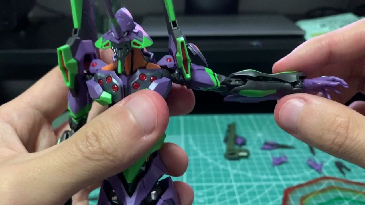 【素组介绍】【中字】RG EVA初号机DX版模型分享新世纪福音战士...