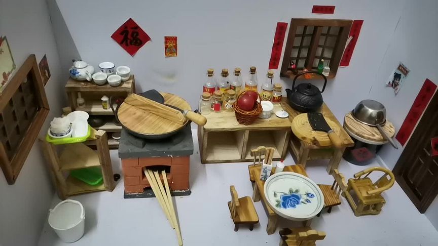 #迷你小厨房 超级好耍,回味童年,送小朋友玩过家家都很喜欢。