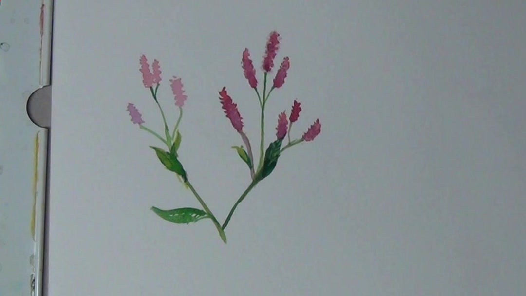 一分钟画出好看的花,又快又简单