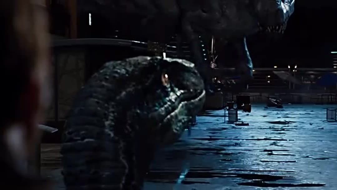 侏罗纪世界(片段)星爵调教恐龙有方