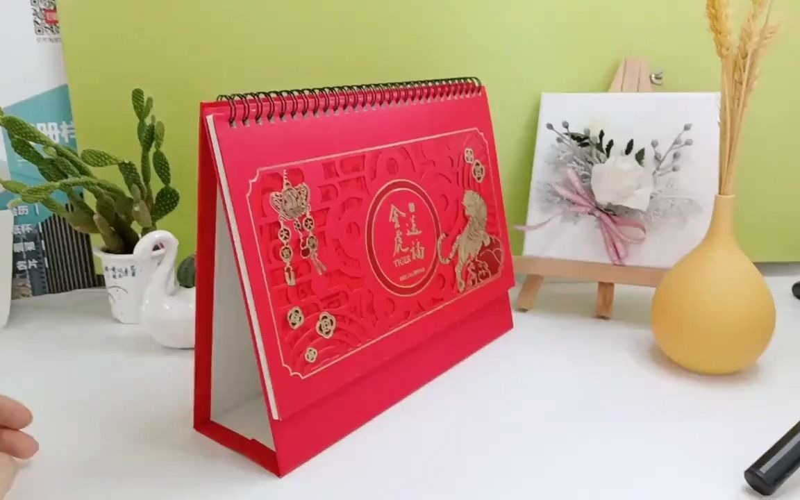 台历定制摆件2022创意日历桌面学习打卡台式月历备忘录自律记事本