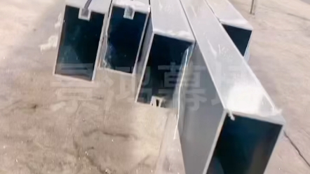 隐框幕墙制作过程+开启扇 现场安装后效果