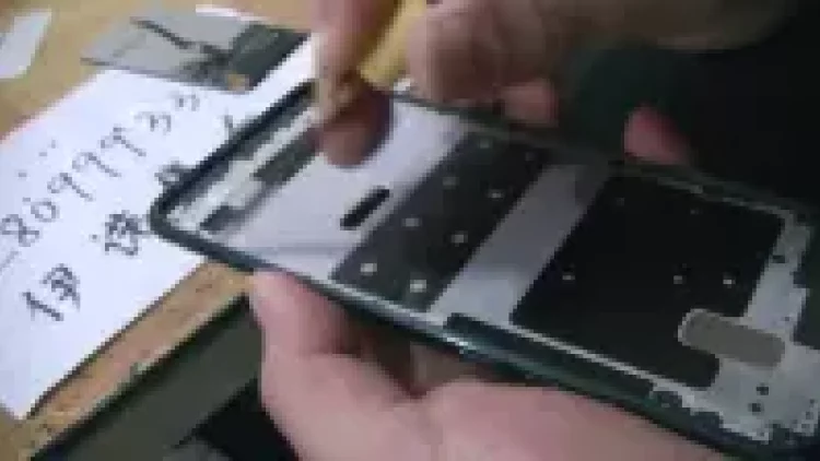 华为畅享10plus拆机视频维修换屏幕教程畅享10plus拆机教程图解