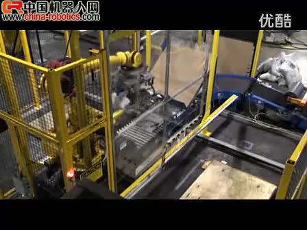 杭州南方多功能机器人(OTC机械手)搬运案例视频