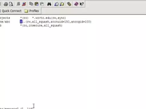 Linux服务器架设架设NFS文件服务器的方法.wmv