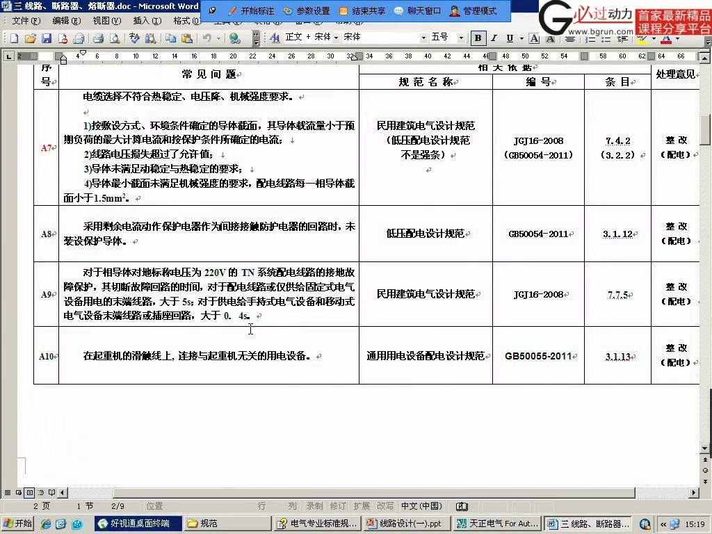 067 照明设计-施工图审查常见问题解答(二)