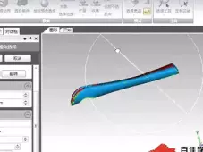 Geomagic studio12视频教程-按曲率-边界组件-拨模选择-逆向网cdu.net....