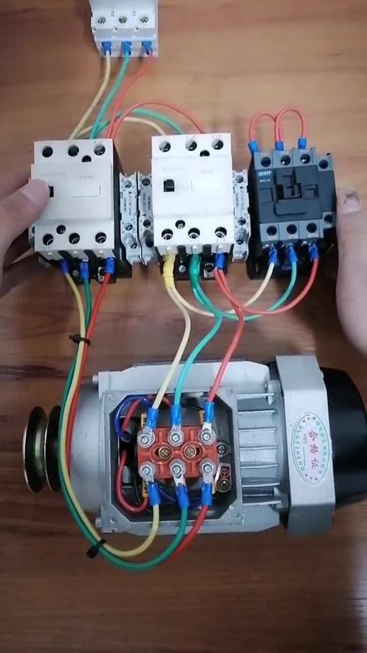 星三角降压启动,关注我学习更多电工知识