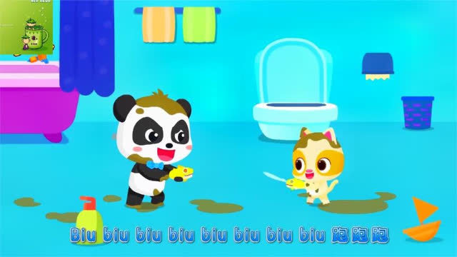 趣味卡通:家庭安全早教!