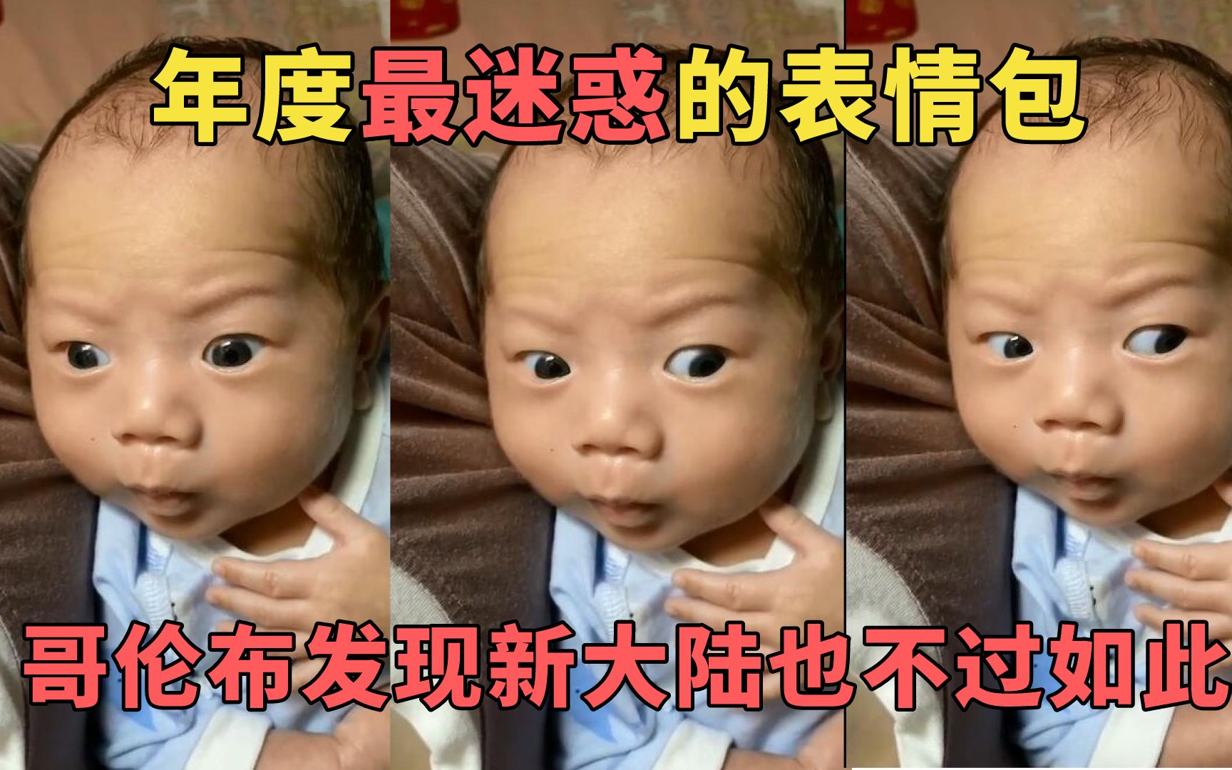 不可思议的爆笑,年度最迷惑表情包,哥伦布发现新大陆也不过如此!