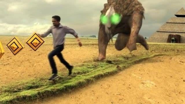 真人版"神庙逃亡",小伙机智躲过怪兽,下一秒竟防不胜防!