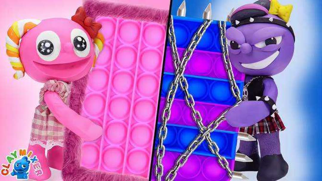 「搞笑黏土动画」女孩儿们的选择