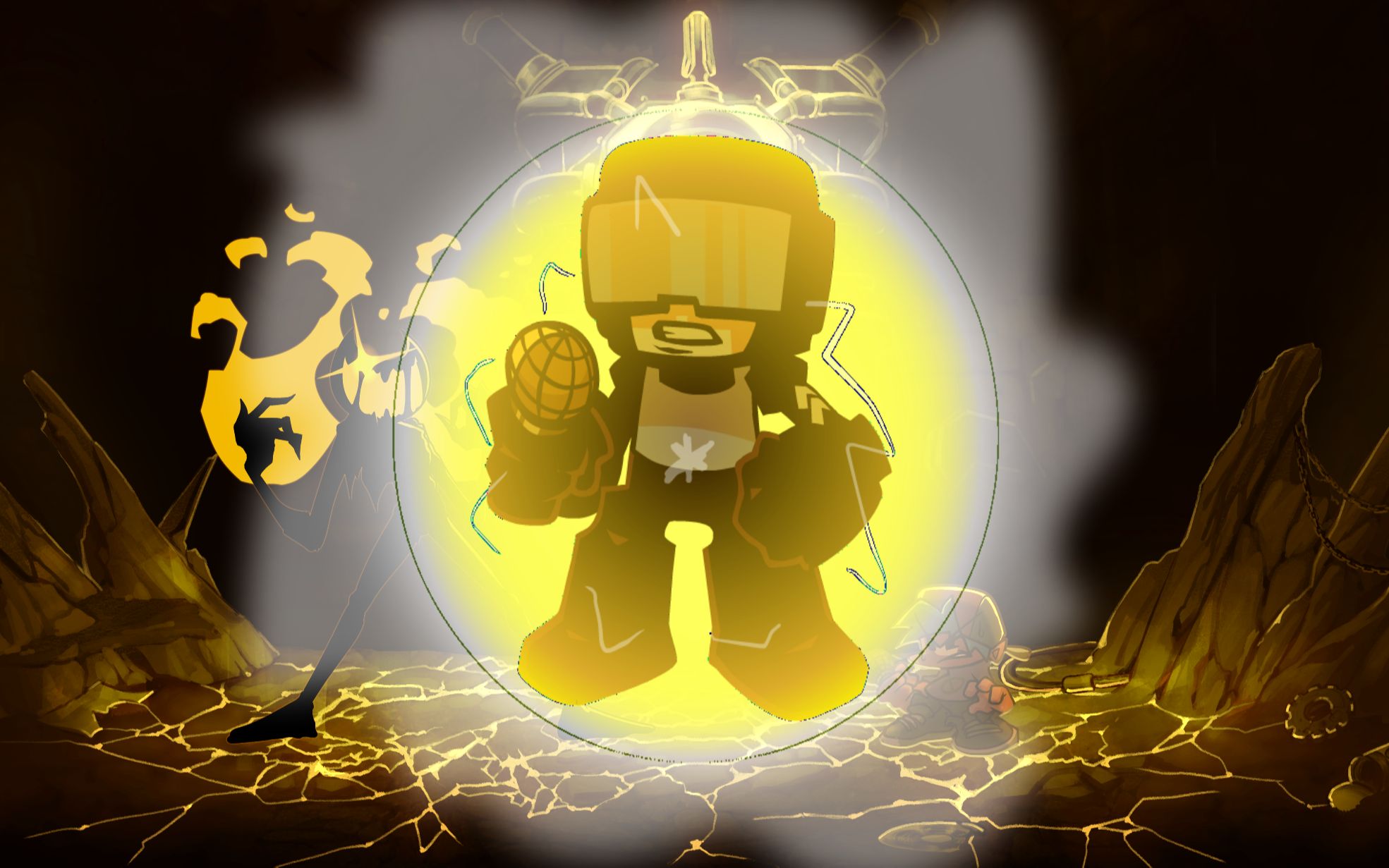 【FNF】这东西都能被做成mod?离谱 离大谱