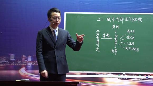 2017年全国高中地理微格教学优秀课例9城市的空间结构2