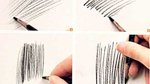 素描基础教程_素描排线的技巧_如何画出好看的素描线条_素描入门...