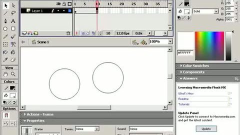 Flash软件教程 - AdobeFlashCS5(第02集)