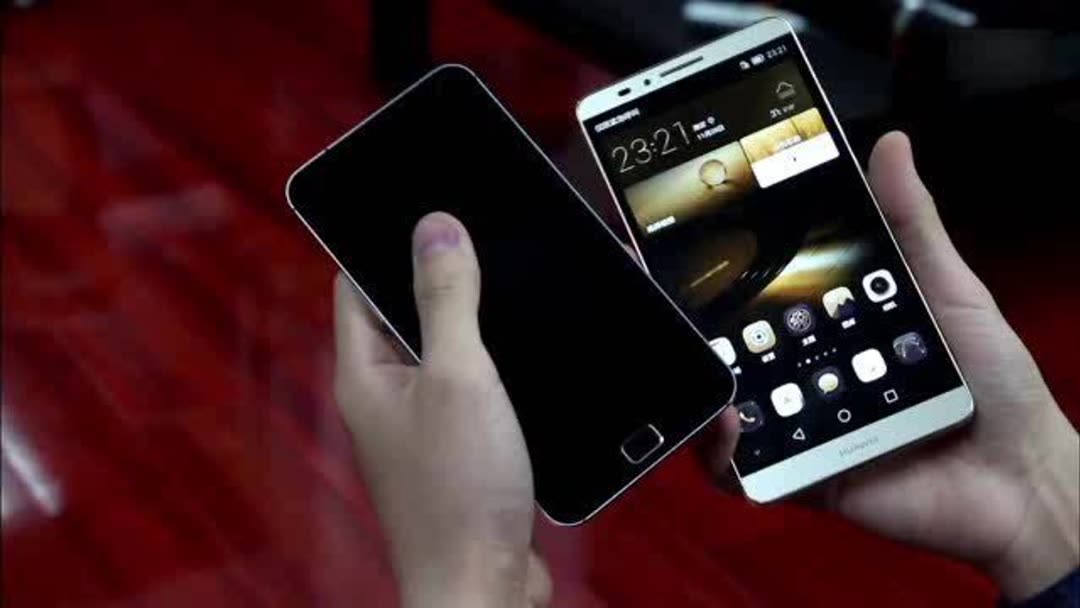 魅族MX4 Pro对比华为Mate7指纹解锁