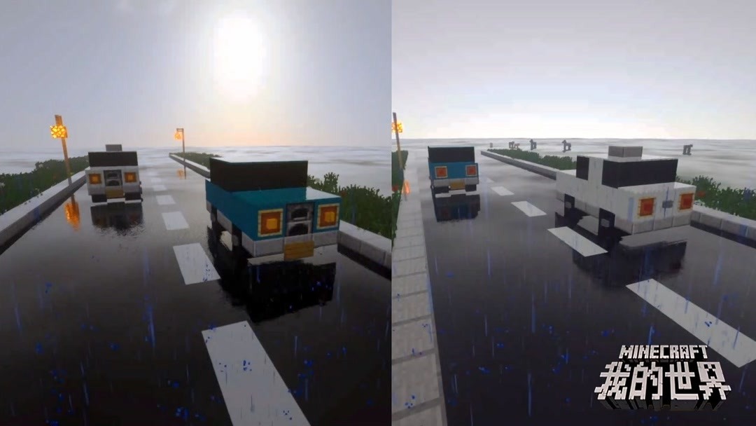 我的世界:2分钟,教你建这样的小汽车!