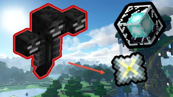 我的世界1.16版本生存16:凋灵这么脆弱?这么简单制作出了信标!