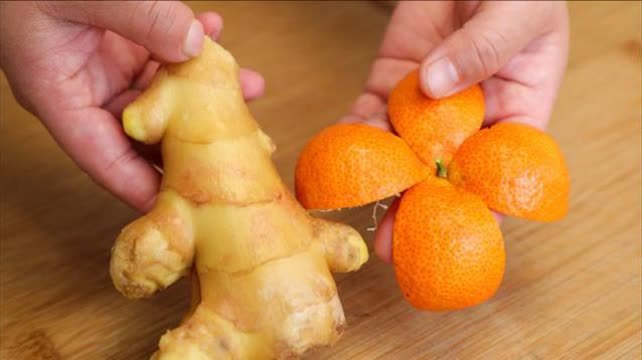 生姜和橘子皮放一起炒一炒,作用真的是厉害