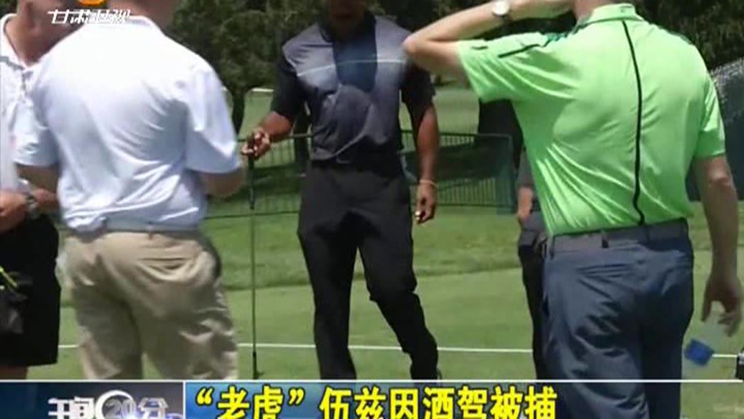 “老虎 ”伍兹因酒驾被捕