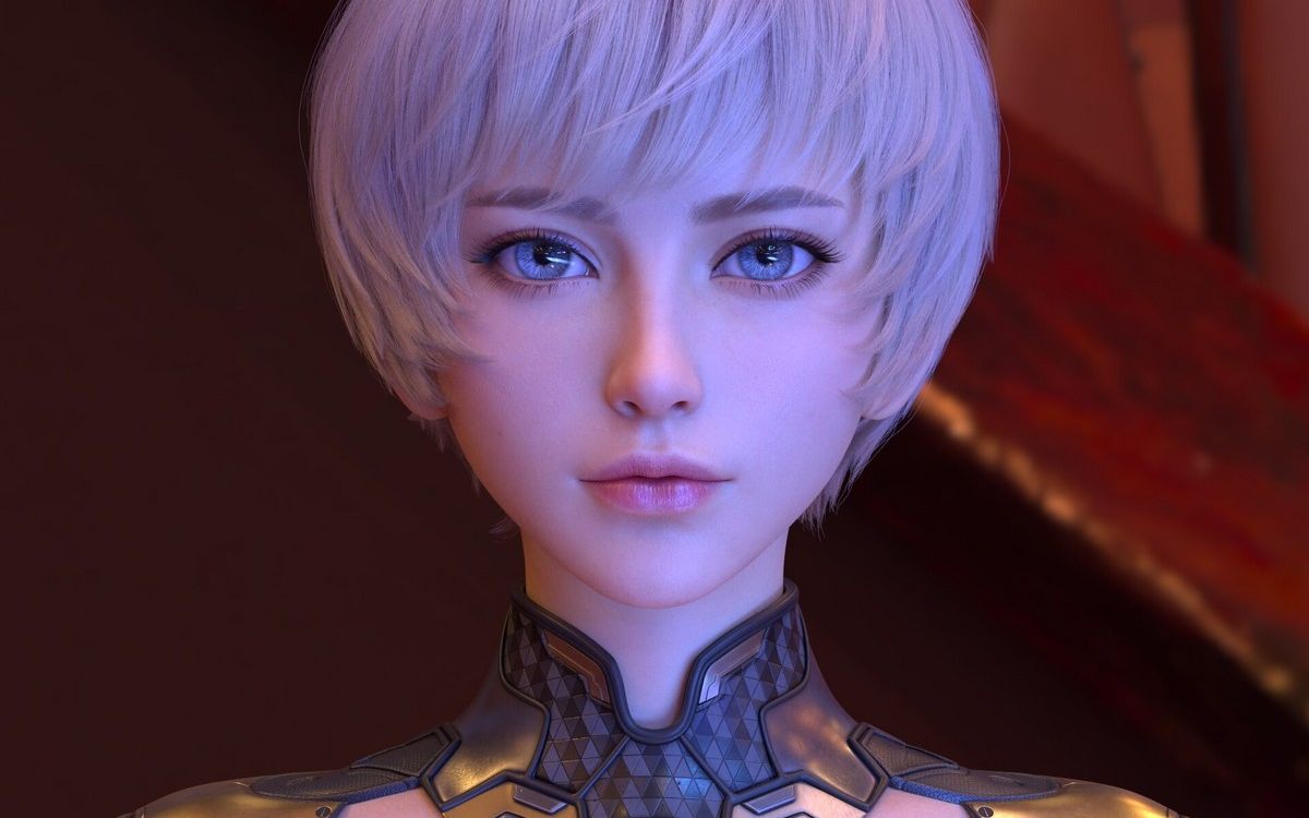 Maya人物建模,影视女性头部模型布线结构比例讲解