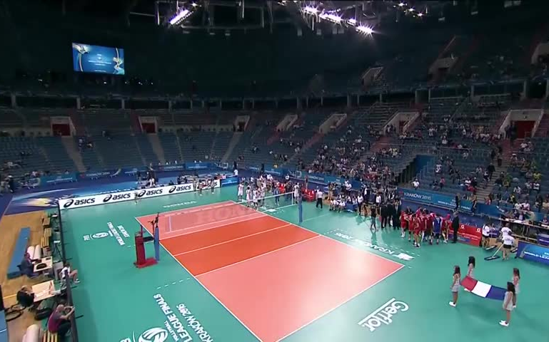 2016世界男排联赛 意大利vs法国