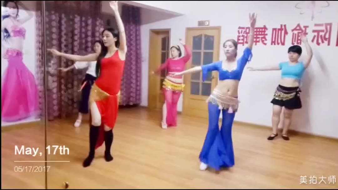 茜曼国际j肚皮舞会员课堂实录2017518