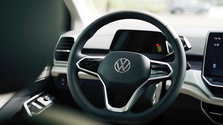 有一种电动车叫大众 ID.6 CROZZ#全dou是靓车 #抖音汽车