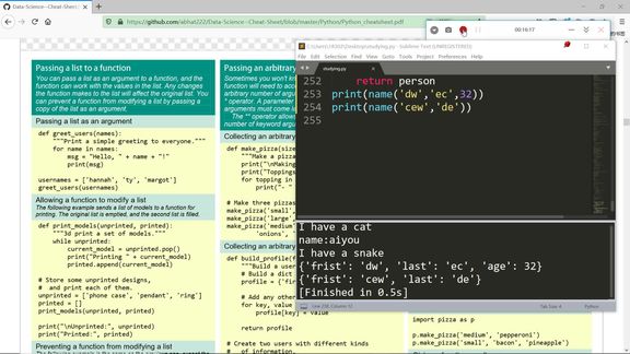 【Python练习】(1.9)Github上的开源项目,新手周周实练习。