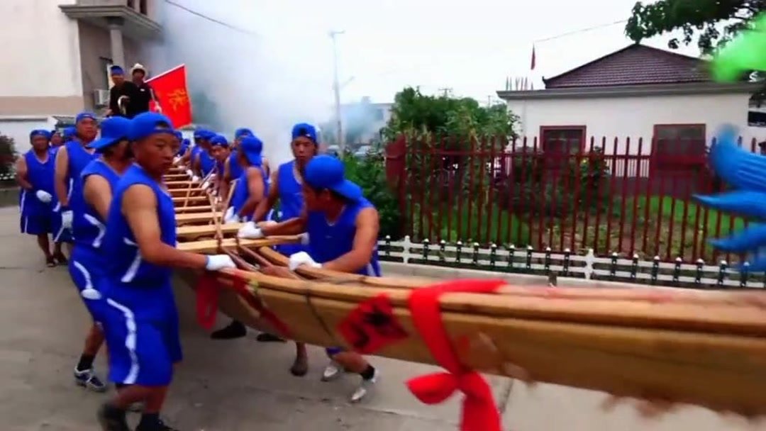 随拍家乡传统民俗文化,赛龙舟!